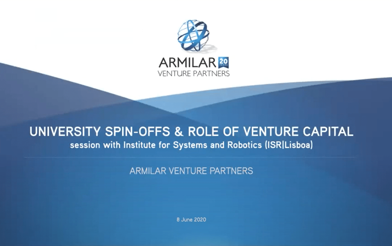 University Spinoffs and Venture Capital Seminar – Institute For Systems ...